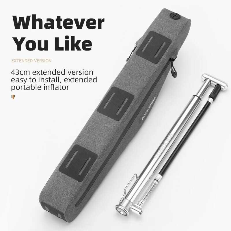 ROCKBROS 1.5L Full ถุงจักรยานกันน้ำหลอดสามเหลี่ยมด้านหน้า | Shopee Thailand