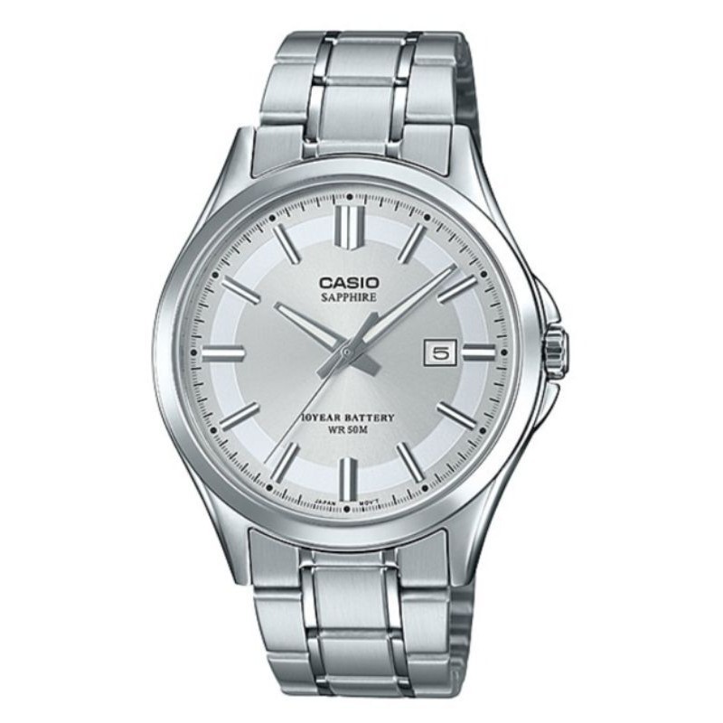 Casio Standard นาฬิกาข้อมือผู้ชาย สายสแตนเลส รุ่น MTS-100D-1AVDF ...