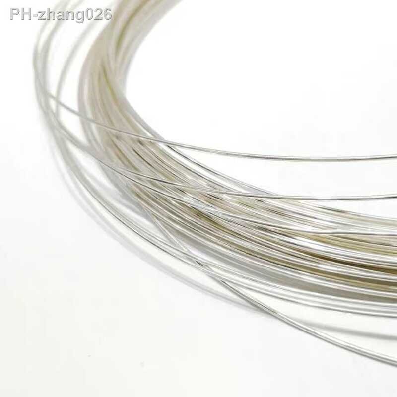0.2Mm 0.1Mm 0.3Mm 0.4Mm 0.5Mm Sier Wire Round Solid 999 Sterling Sier ...