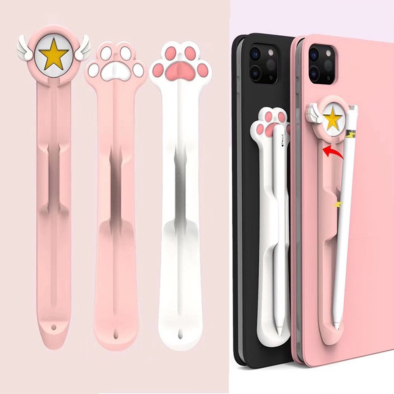 Universal ซิลิโคนสําหรับ Samsung Galaxy Tab S11 S10 S9 S8 S7 S6 FE Plus Lite + S-Pen รุ่นน่ารัก ...