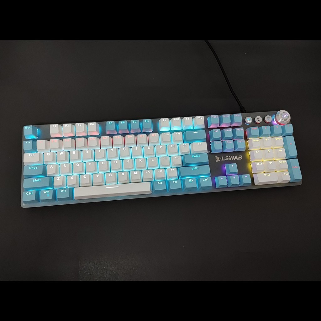 ♞,♘,♙คีย์บอร์ดเชิงกล 104 คีย์ Spirit Snake/Forerunner/Glare/E-sports ...