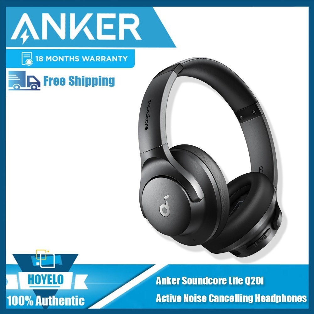 Anker Soundcore Life Q20i หูฟังตัดเสียงรบกวน ไดรเวอร์ 40 มม. Hi-Res ...