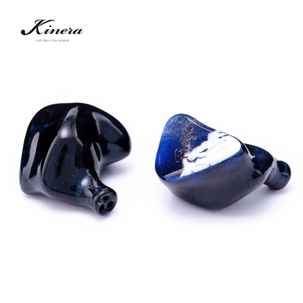 KINERA Freya 3BA+1DD Hybrid Hand Painted In Ear Earphones Earbud HIFI ...