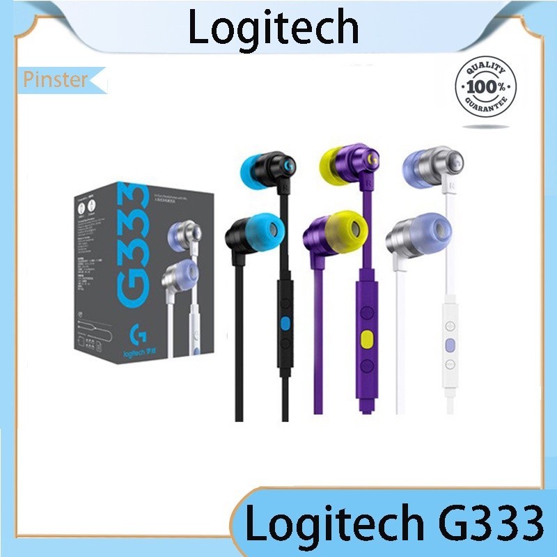 ชุดหูฟัง Logitech G333 พร้อม USB-C และขั้วต่อ AUX 3.5 มม. พร้อมไมโครโฟน ...