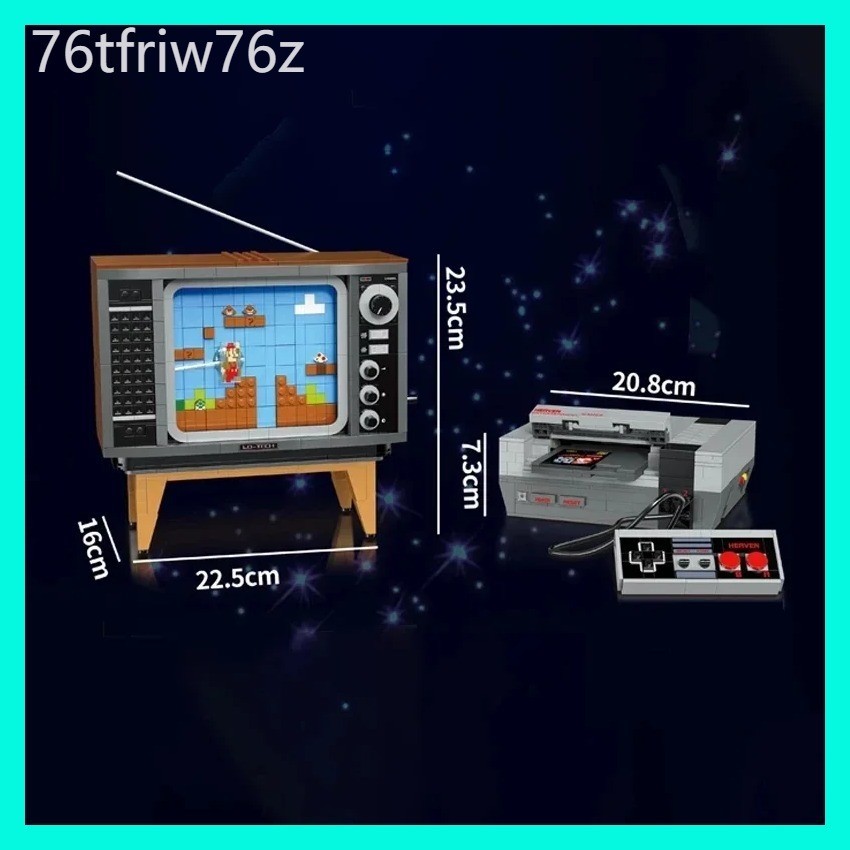 IN stock 71374 Super NES Console Entertainment System Model Building ...