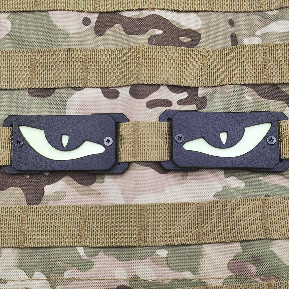 Molle ระบุความปลอดภัยกลางแจ ้ ง Mark Strip Patch ร ่ มเลือดประเภทรังสี ...