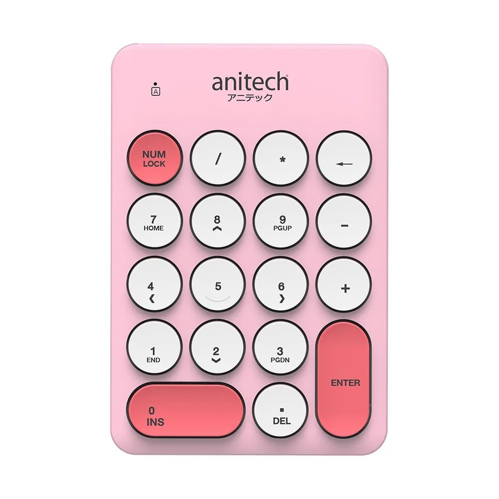 ANITECH N186 2.4GHz WIRELESS NUMPAD อุปกรณ์เสริมคีย์บอร์ด แป้นพิมพ์ ...