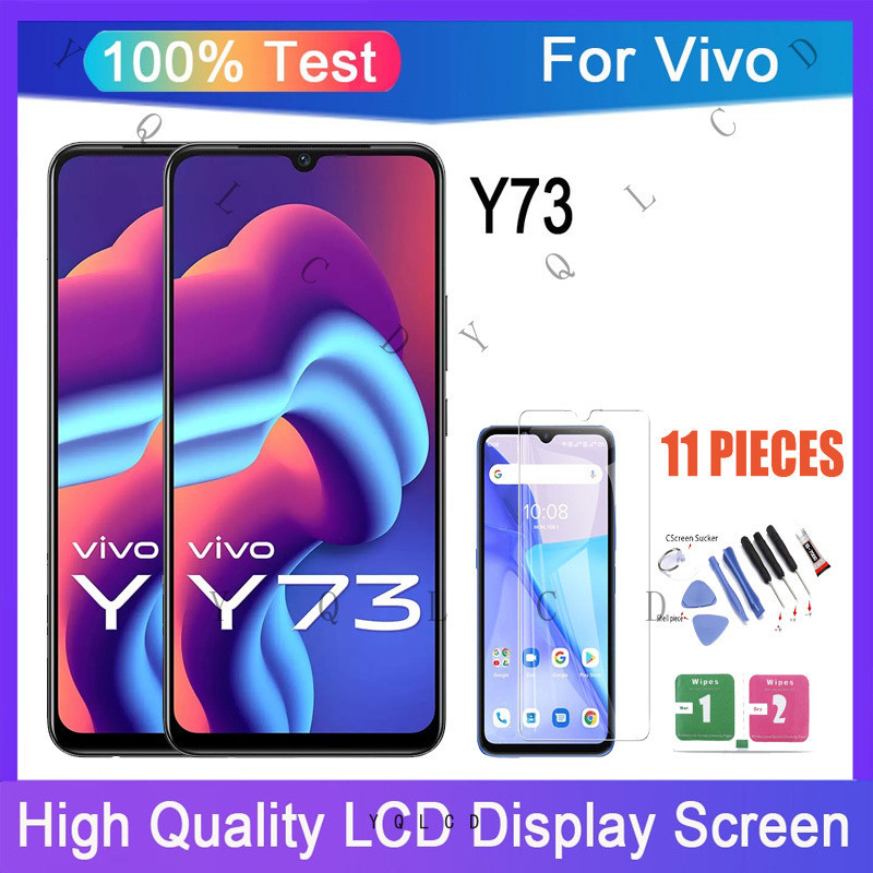 ในสต็อก OLED Vivo Y73 จอแสดงผล LCD เปลี่ยนหน้าจอสัมผัส | Shopee Thailand