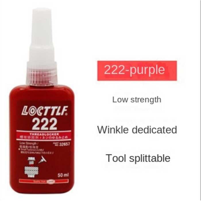 Threadlocker 50Ml 250Ml Loctite 222 242 243 262 263 271 272 277 290สกรู ...