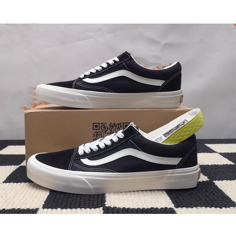 ♞แท้%Vans Old Skool VR3 รองเท้าคริกเก็ตถนนสูงย้อนยุคสีดําคลาสสิกสําหรับ ...