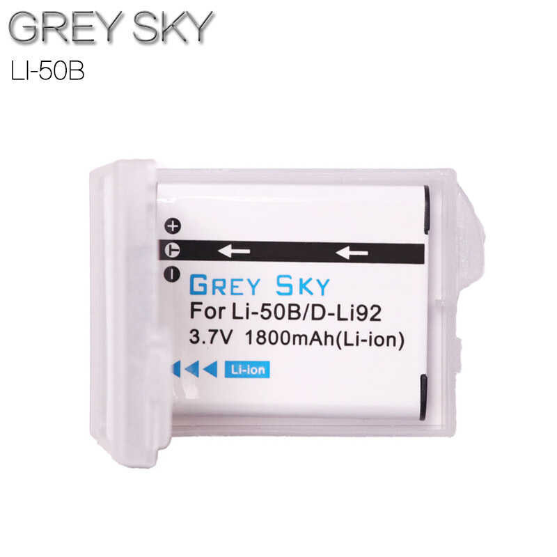 Li-50B Li50b แบตเตอรี่กล้องลิเธียมไอออน U6010 U6020 สำหรับ Pent ...
