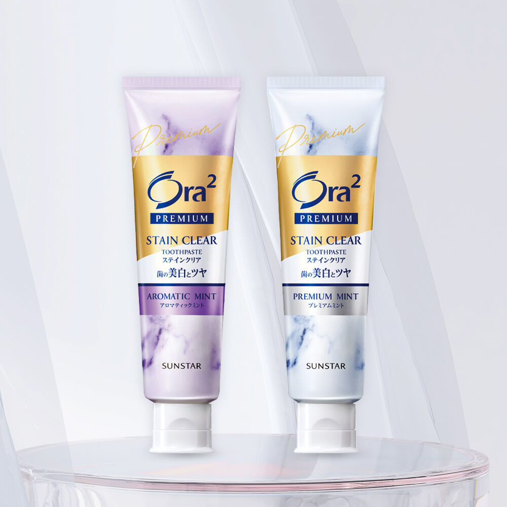 Ora2 Premium Stain Clear Toothpaste โอราทู มี ยาสีฟัน 100g (Aromatic Mint/Premium Mint) | Shopee ...