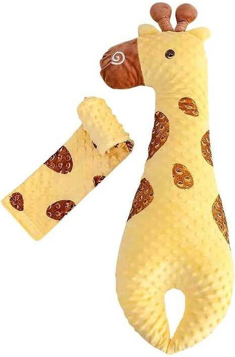 Sleeping Infant with Fixing Belt Anti Roll Side Sleep Cartoon Soothing ...