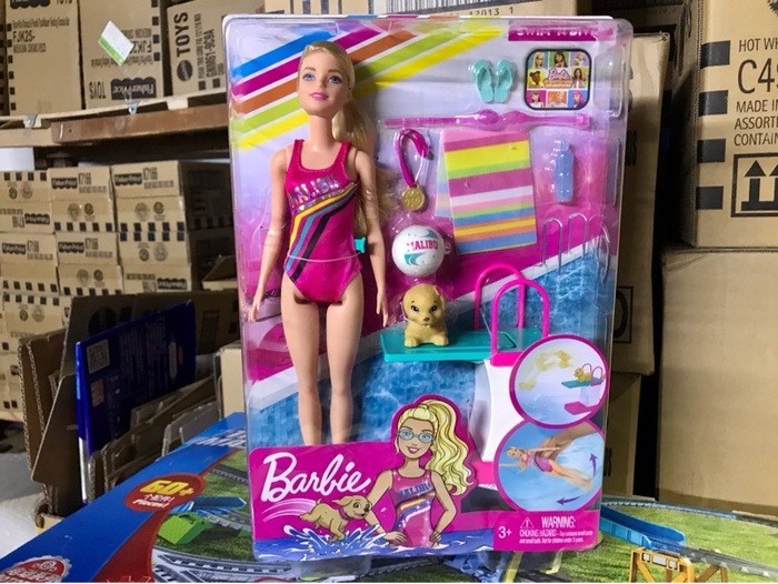Barbie Doll Fun Diving Combination GHK23 Princess Gift Girl's Family ...