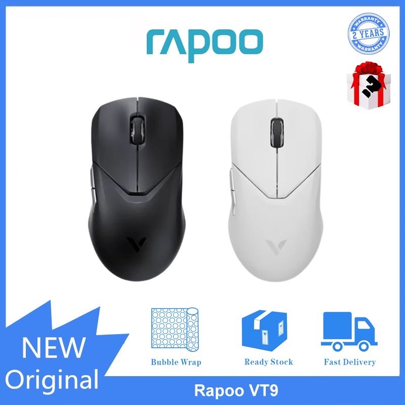 Rapoo VT9 เมาส์เกมมิ่งไร้สาย น้ําหนักเบา | Shopee Thailand