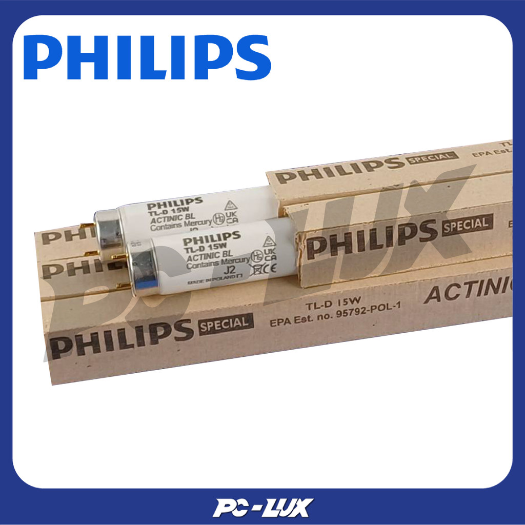 PHILIPS หลอดไฟล่อแมลง Actinic BL TL-D (จำนวน 1 หลอด) | Shopee Thailand