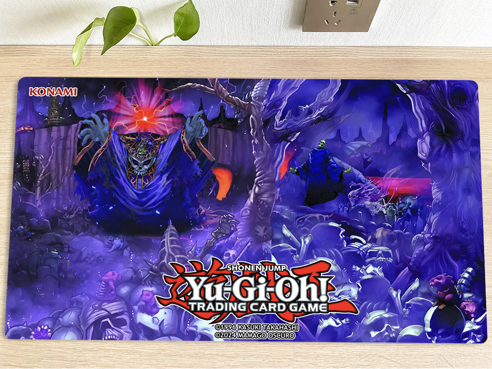 Yugioh ตาราง Playmat Zombie World TCG CCG Mat Trading Card เกมแผ่นรอง ...