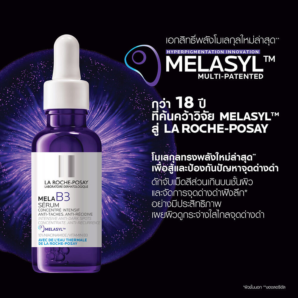 La Roche Posay Mela B3 Serum 30ml [Free! La Roche Posay Mela B3 Serum ...
