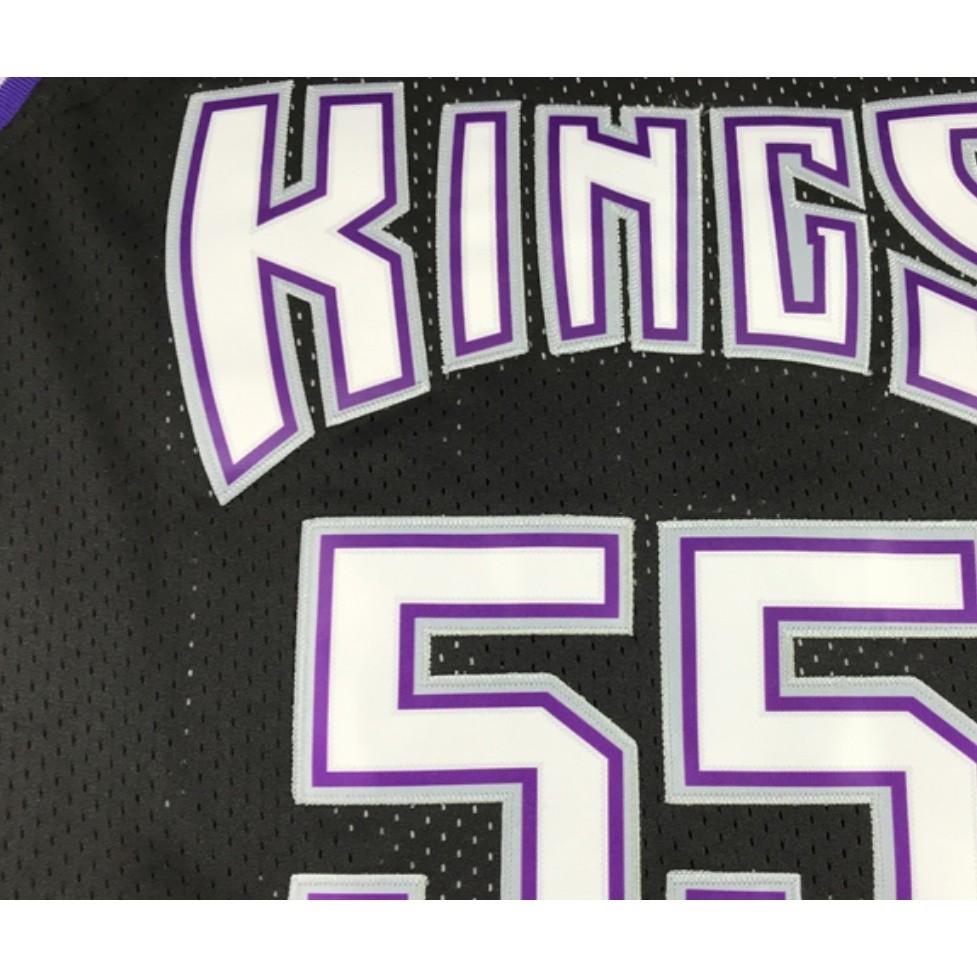 1998-99 ฤดูกาลใหม ่ NBA Men 's Sacramento Kings #55 Jason Williams เสื ...