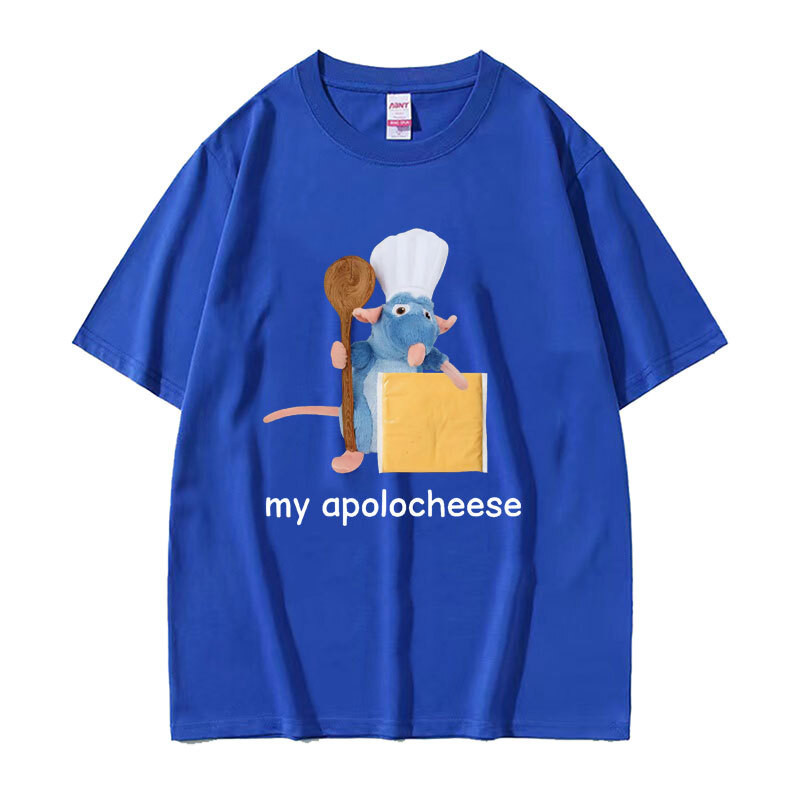 My Apolo Cheese Rat Plush ชีสตลก Meme เสื้อยืด Unisex Vintage Casual ...