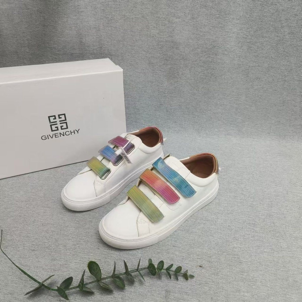Givenchy สถานียุโรป 2025 ใหม่ Velcro Jijia รองเท้าสีขาว Super Moving ...