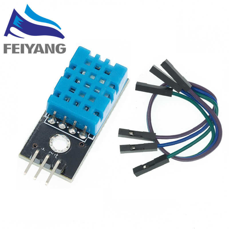 3Pin Ky-015 สมาร์ท Dht-11 Dht11 ดิจิตอลอุณหภูมิและความชื้นสัมพัทธ์โมดูล ...