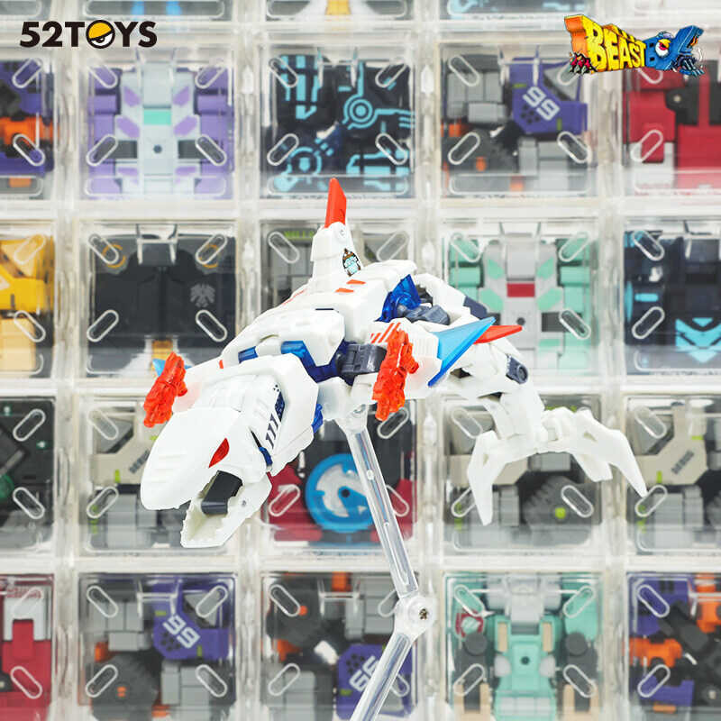 BEASTBOX BB-17GW 52TOYS GREAT WHITE Mecha Deformation Action Figure ...