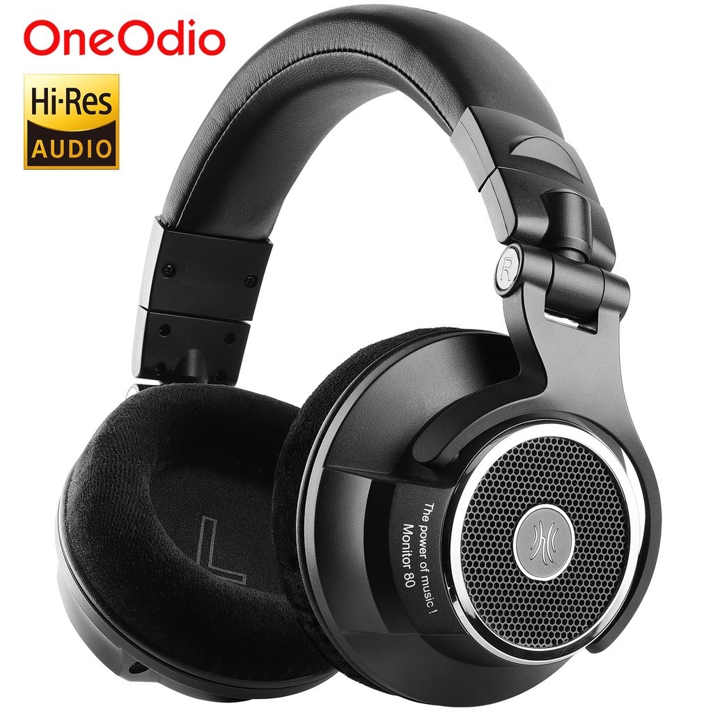 Oneodio Monitor 80 หูฟังแบบเปิดหลัง แบบมีสาย 250Ω หูฟังออดิโอไฟล์ พร้อม ...