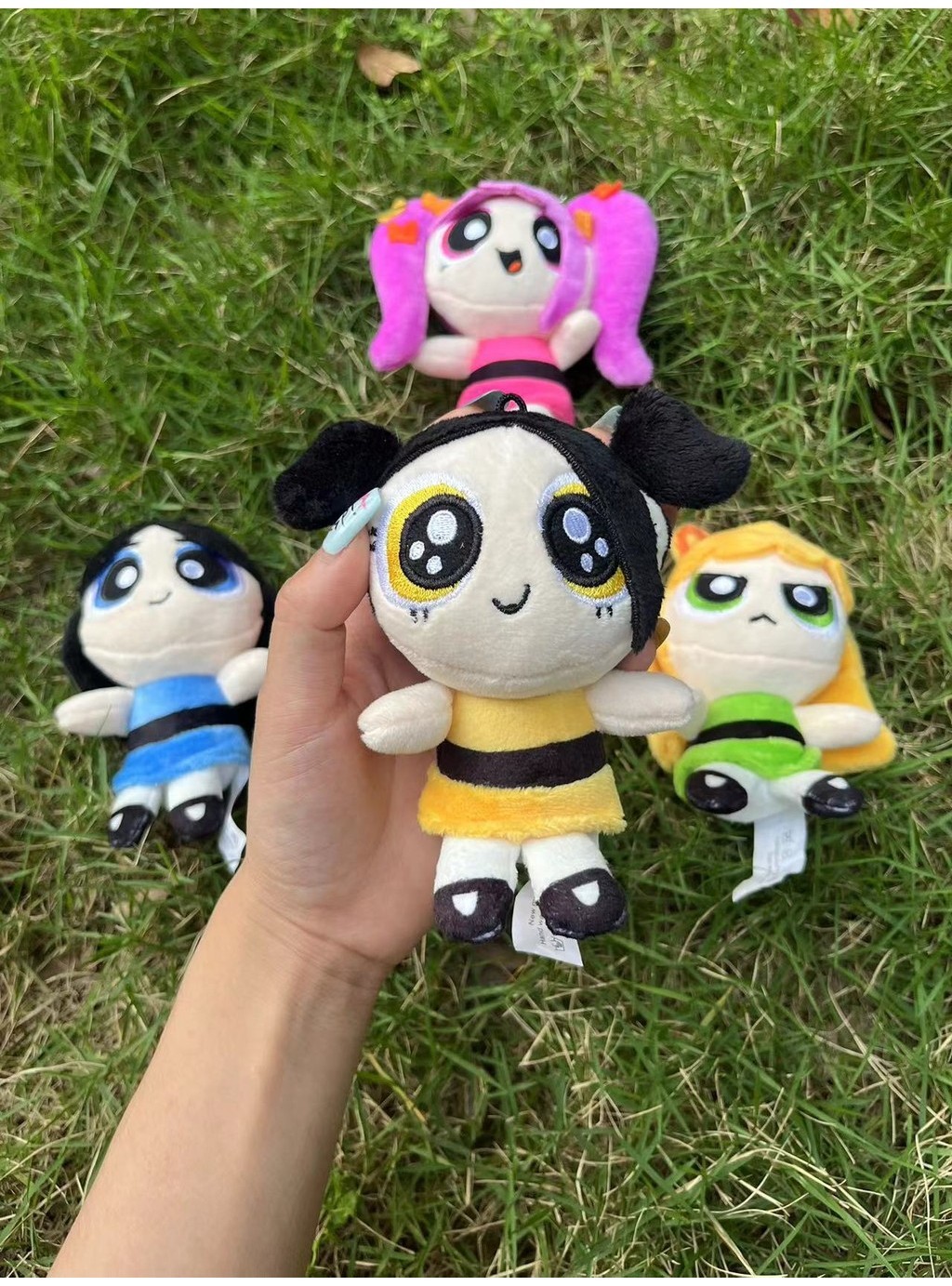 Kpop Idol NWJNS The Powerpuff Girls ตุ ๊ กตาตุ ๊ กตาพวงกุญแจ Hanni ...