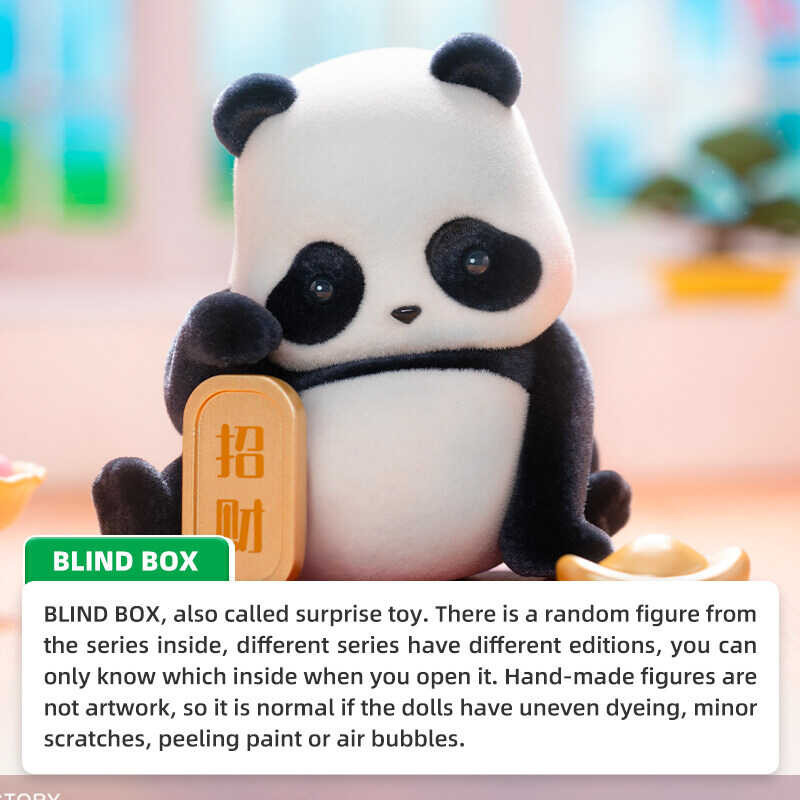 ROLL 52TOYS PANDA Panda As A Cat Series Blind Box Figure Toy | Shopee ...