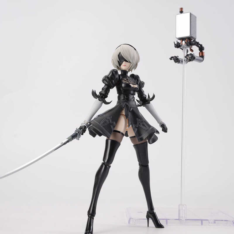 สินค้าคงคลัง บันได SH Figuarts SHF Nier: Automata 2B 9S Model Kit อะนิเ ...