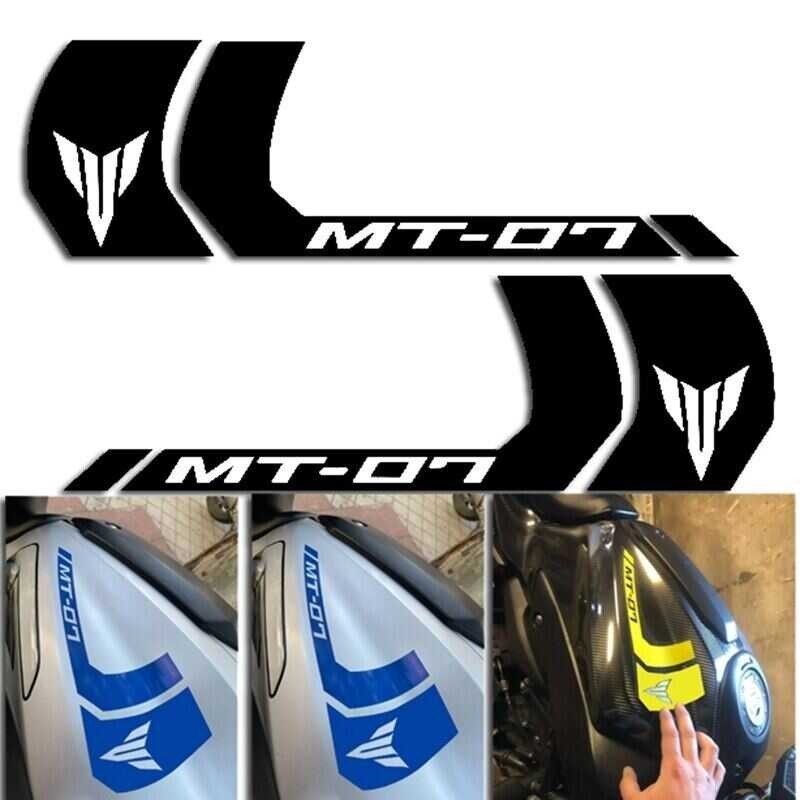 For Yamaha Mt-07 Mt07 Motorcycle Fuel Tank Sticker Stripe Decal Kit ...