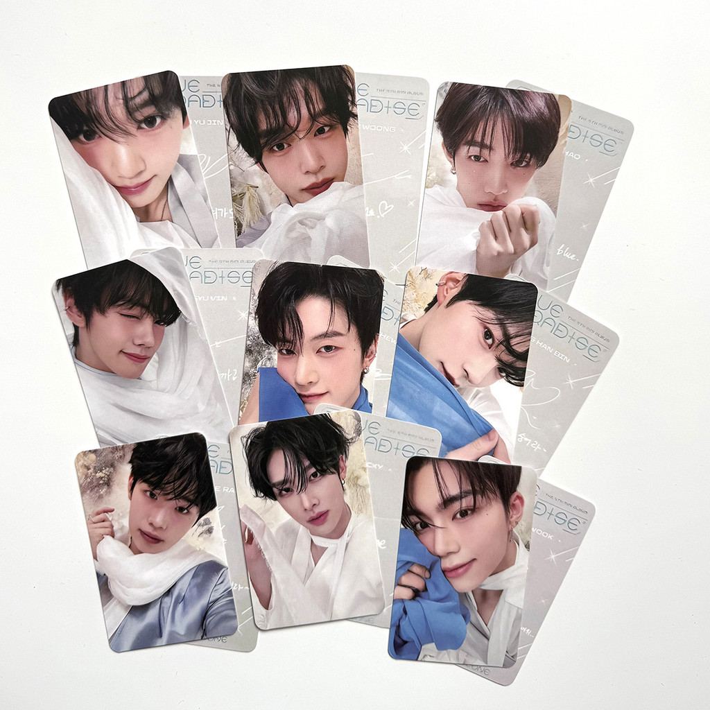 Kpop Idol ZEROBASEONE ZB1 BLUE PARADISE อัลบั้มโฟโต้การ์ด | Shopee Thailand