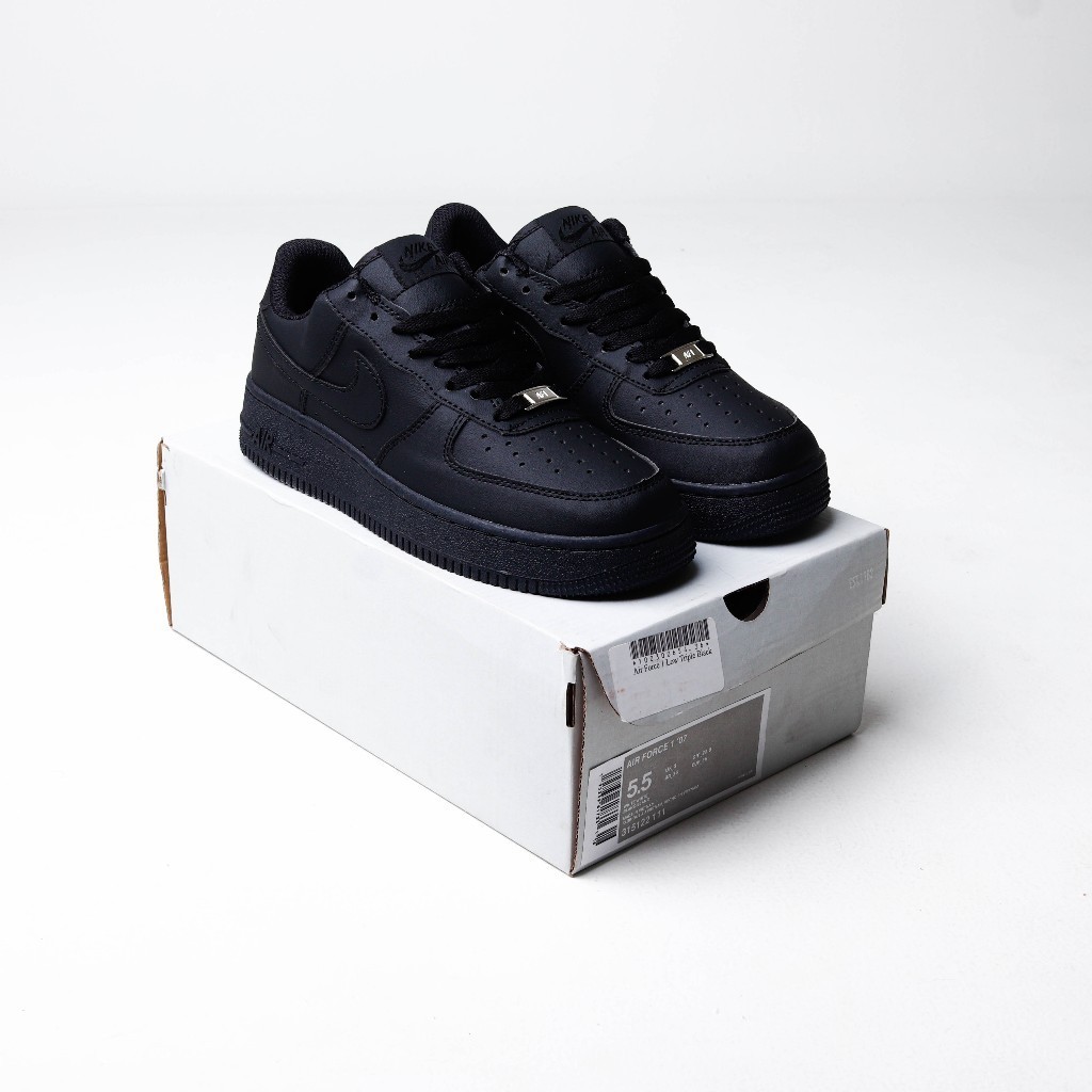 (SLPRDS) Sepatu Nike Air Force 1 07 Triple Black - AF1 | Shopee Thailand