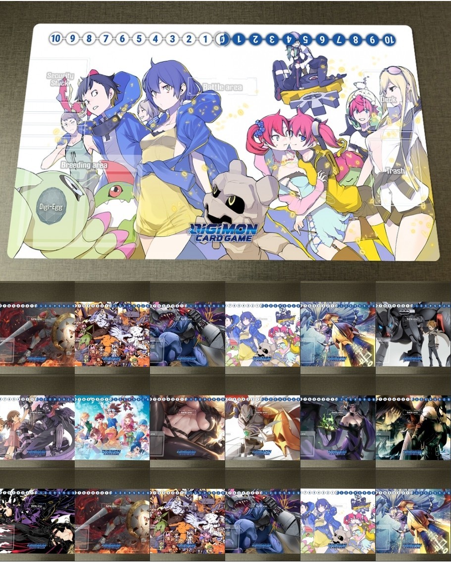 Digimon DTCG CCG Mat Trading Card Game Mat Anime OCG Board Game Playmat ...