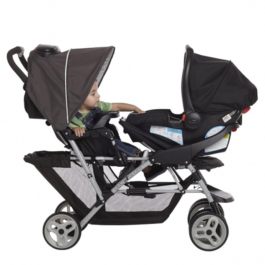 GRACO STADIUM DUO GLIDER STROLLER -GLACIER รถเข็นเด็กพี่น้อง หรือรถเข็น ...