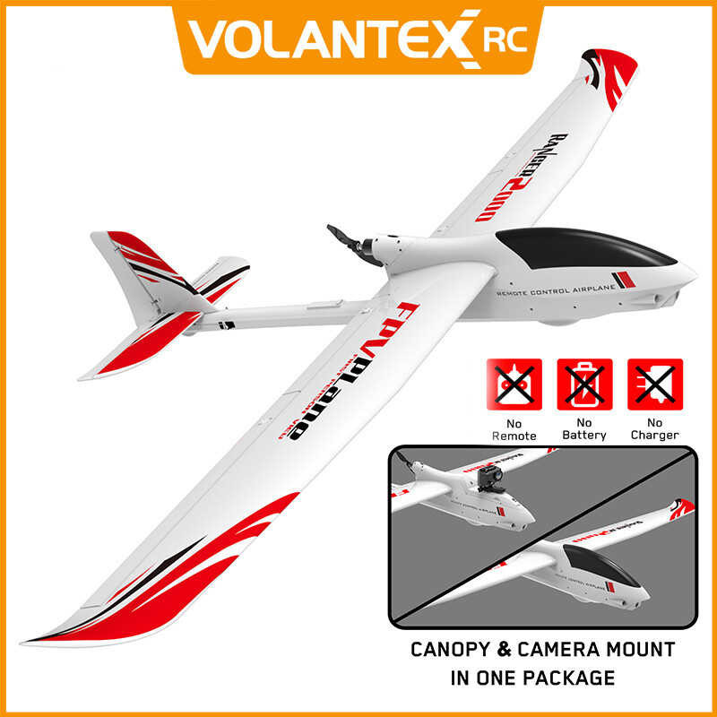 Volantex Electric Sailplane เครื่องบิน Rc Ranger 2000 2.4Ghz 5Ch ...