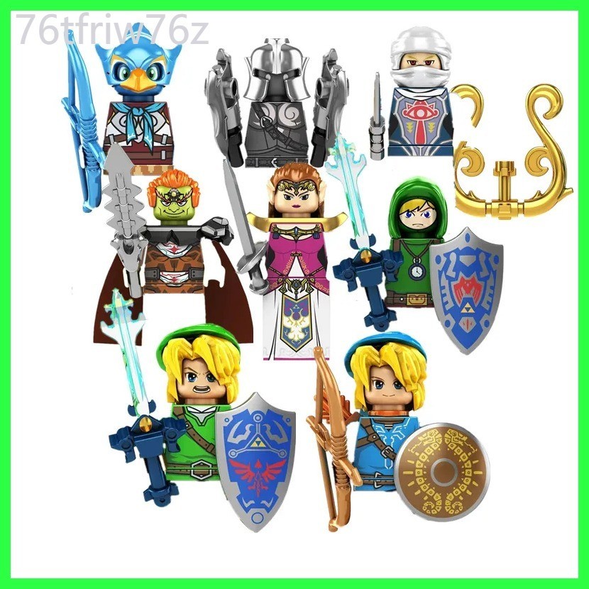 The Legend of Zeldaed Cartoon Princess Zeldaed Linked Mini Action Toy ...