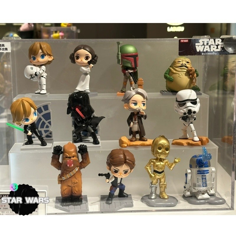 ในสต็อก Original Popmart Star Wars Series Blind Box Luke Skywalker ...