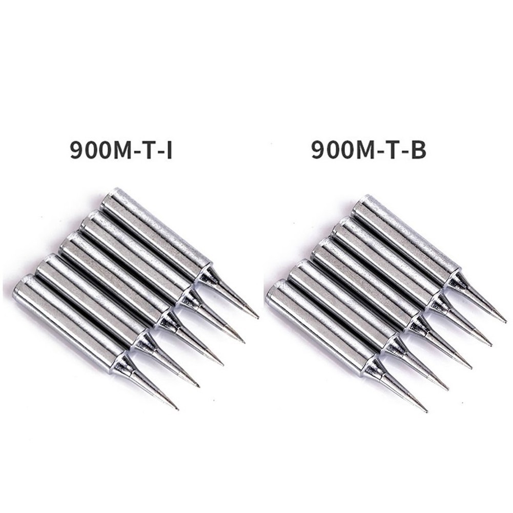 BLOOMY10PCS Soldering Iron Tip 900M-TI/B ตะกั่วฟรีสําหรับ Hakko Saike ...