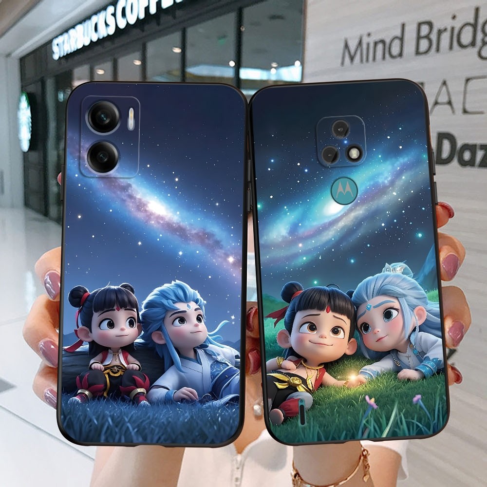 เคส สำหรับ Motorola Moto E3 E5 E6 E7 Plus E5 E6 Play E6S E6I E7I E7 Power Nezha23 ลมจีน เคส Case ...