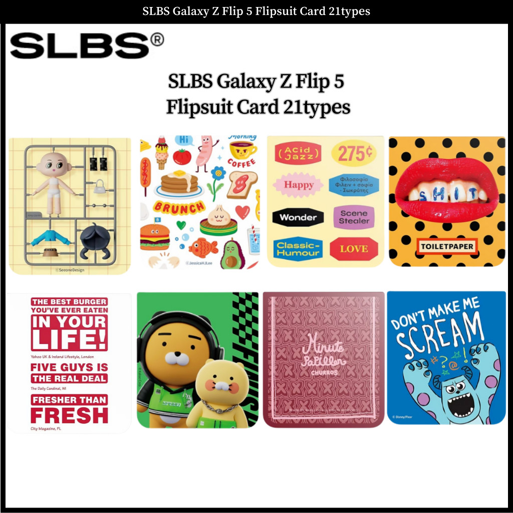 ในสต็อก SLS Galaxy Z Flip 5 Flipsuit Card 29types | Shopee Thailand