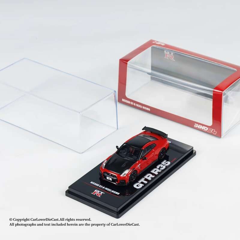 Inno 1:64 NISSAN GT-R R35 NISMO GTR โมเดลรถโลหะผสมสีแดง | Shopee Thailand
