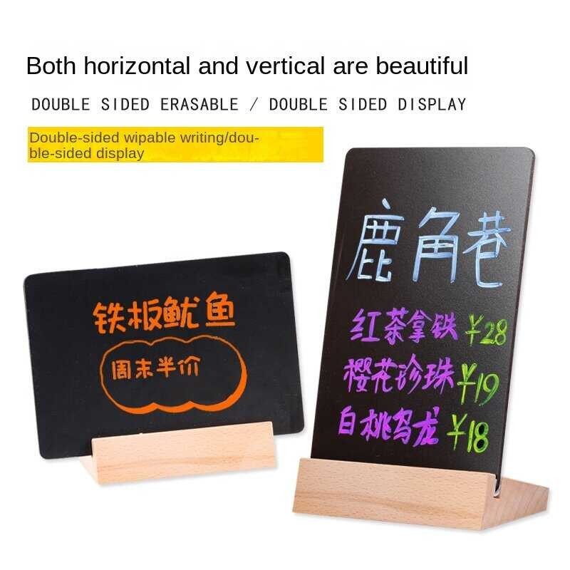 Creative DIY Hand-Painted Menu Board Shop Handwritten Price List ...