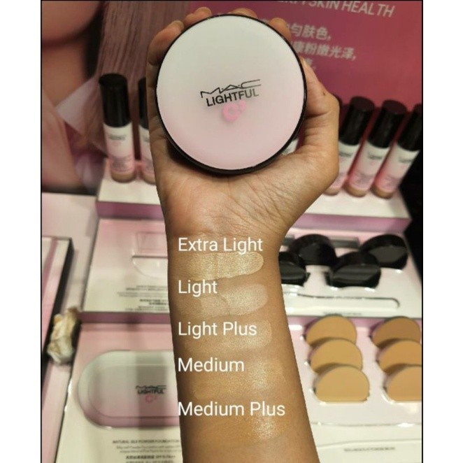 MAC Lightful C3 Quick Finish Cushion Compact SPF 50/PA++++ คูชั่น Light ...
