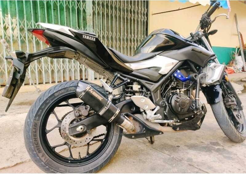 ท่อสลิปออน YAMAHA R3, Mt03 (ยามาฮ่า อาร์3, เอ็มที 03)สวมปลาย | Shopee Thailand