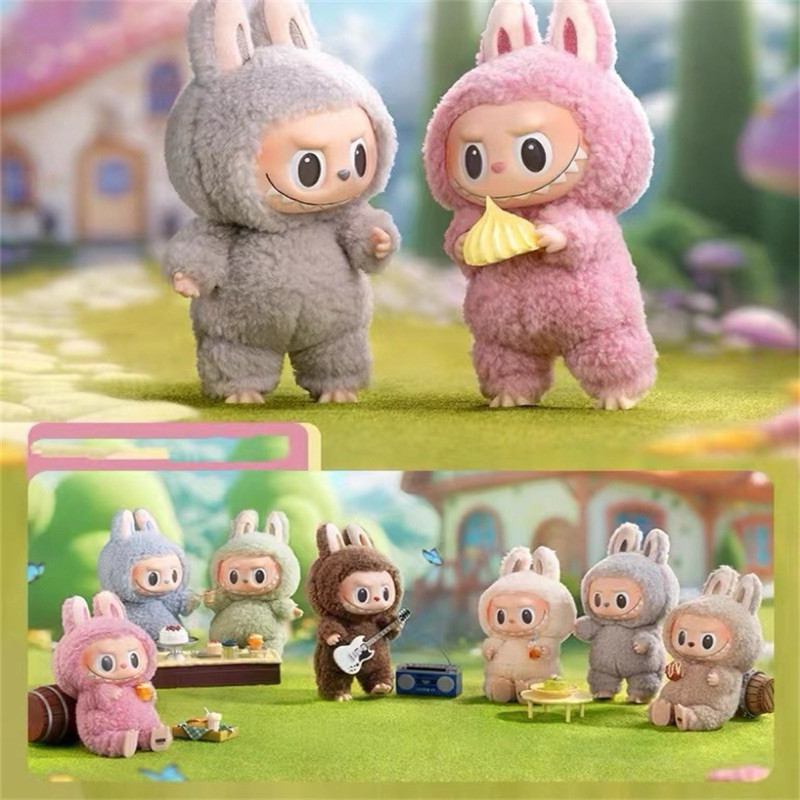 ♞พร้อมส่งจากไทย POPMART - labubu macaron ลาบูบู้ มาการอง ของแท้สแกนqr ...