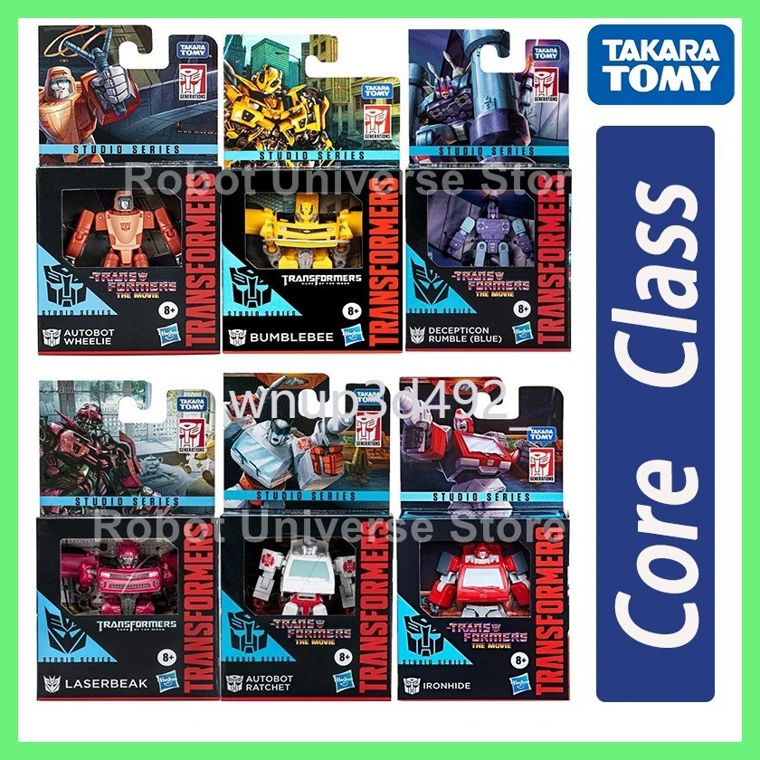 Transformers SS Series Core Class Laserbeak Ratchet Wheelie Ironhide ...