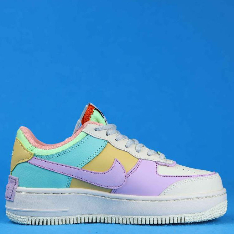 กองทัพอากาศของ Af1 เบอร์ 1 Stitching Macaron Candy Nike Air Force 1 Shadow