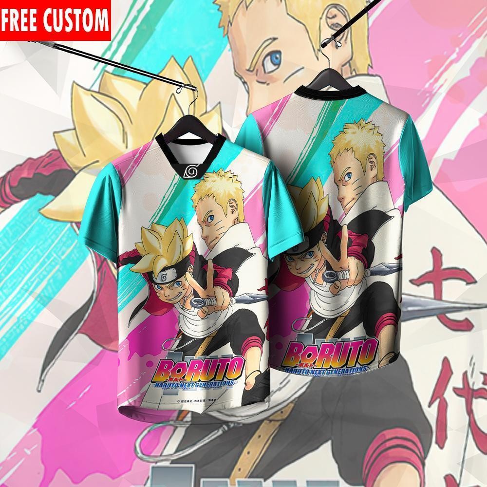 [หมายเลขชื่อที่กําหนดเองฟรี] เสื้อ NARUTO Baju Choi Jersey Crime Bear ...